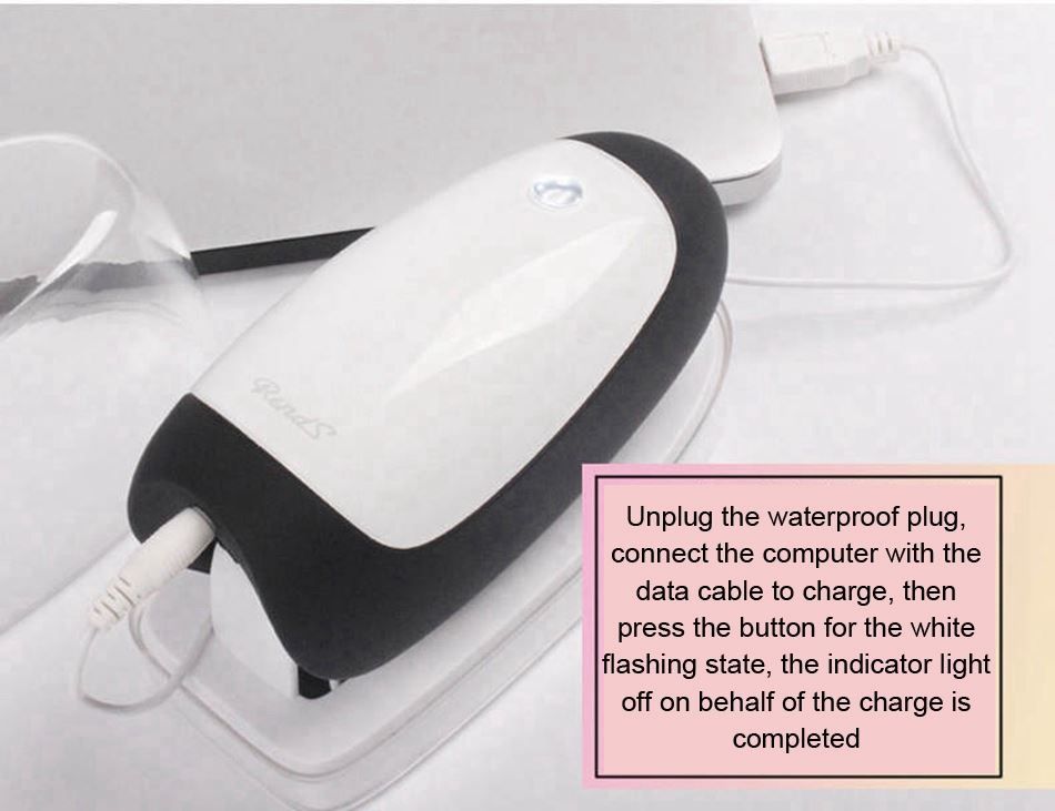 Rends Pulse Electric Male Masturbation Cup USB Charging Mute Waterproof ...