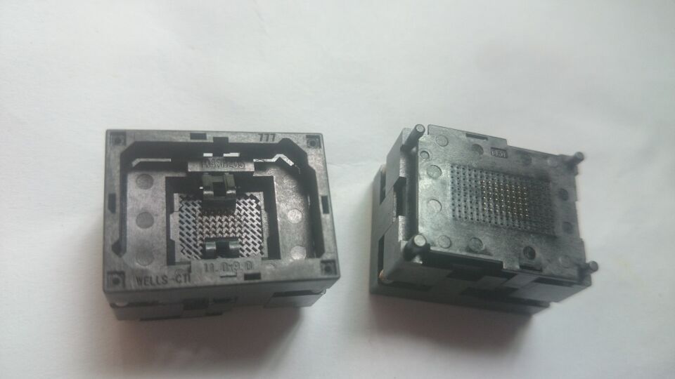 2021 WELLS CTI IC TEST SOCKET 777E1048H205 BGA48PIN 0.8MM PITCH 9x11mm ...