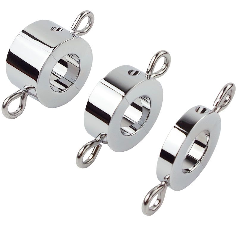 Ball Stretcher Weights For Cbt Zinc Alloy 3 Size Adult Bdsm Sex Games