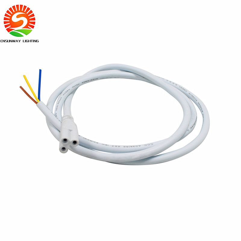 2021 T5 T8 LED Tube Light Connector Cable 3ft 0.9M Longer Pigtail For ...