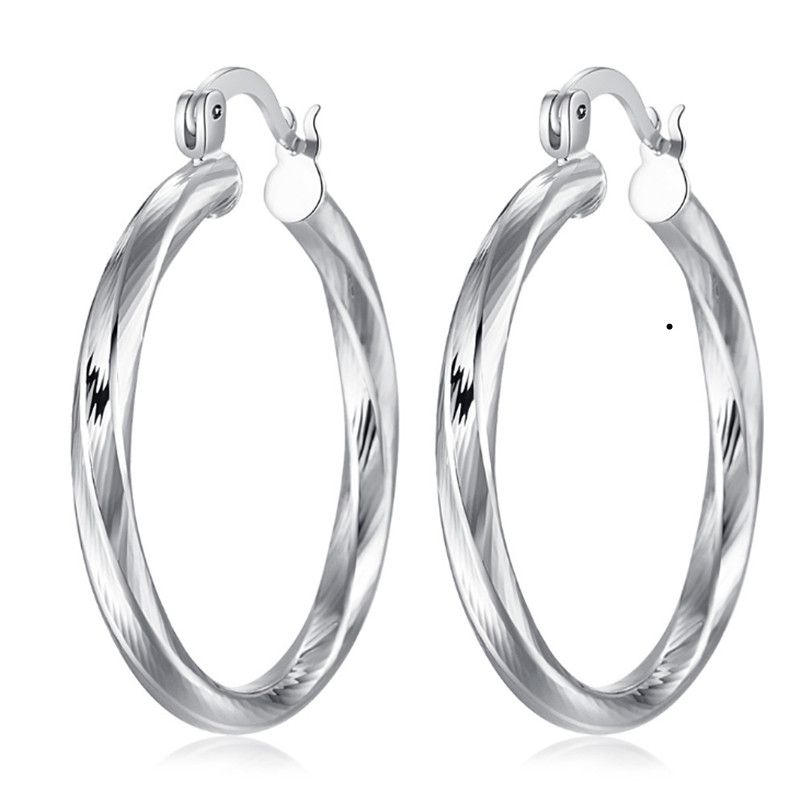 Venta > aretes de argollas para mujer > en stock