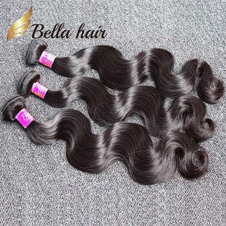 Bella Hair® 8A 8~30 Inch Brazilian Hair Weft High Grade Human Hair ...