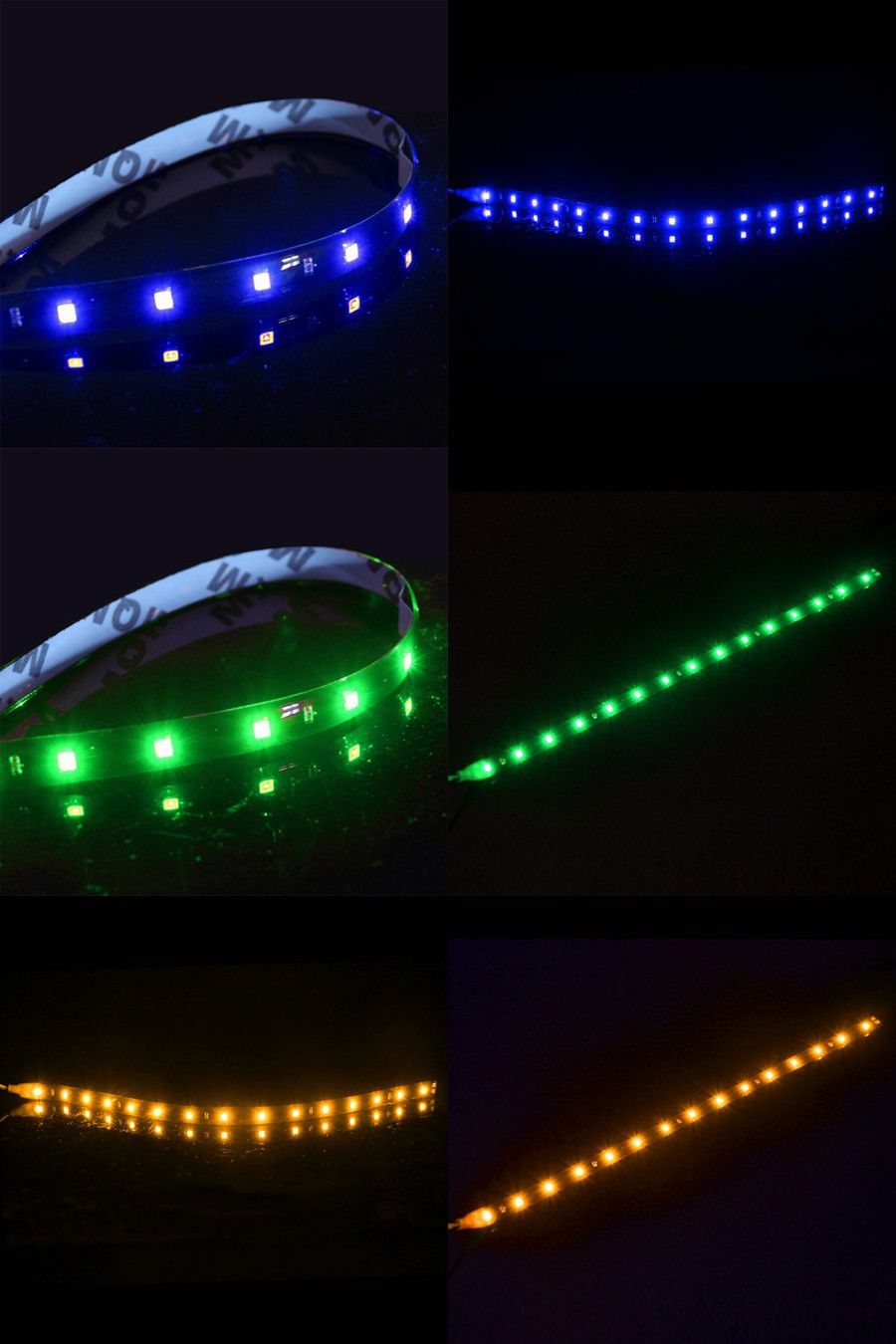 2021 Waterproof Car Auto Decorative Flexible LED Strip High Power 12V ...