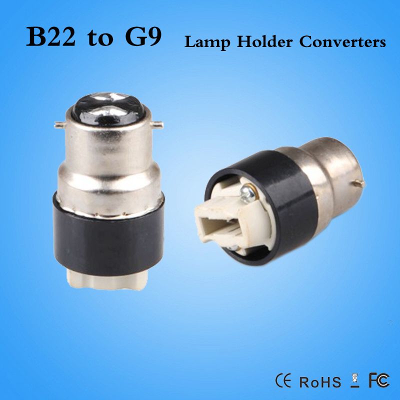 2021 B22 To G9 Lamp Holder Adapter Converter B22 Male External To G9 ...