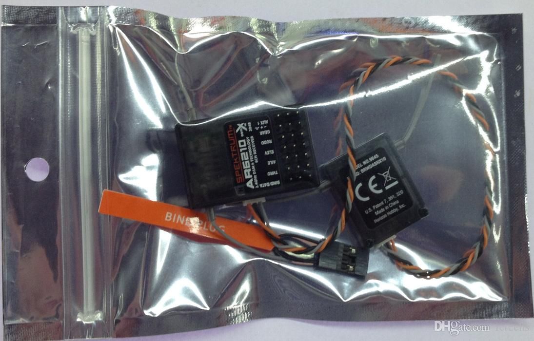 2020 AR6210 Receiver 6 Channel With Satellites DSMX Receiver Support JR ...