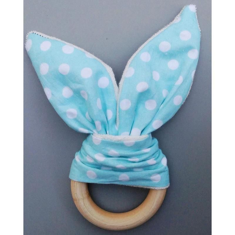 2021 19 Styles Baby Teethers Natural Wood Circle With Fabric Wooden ...