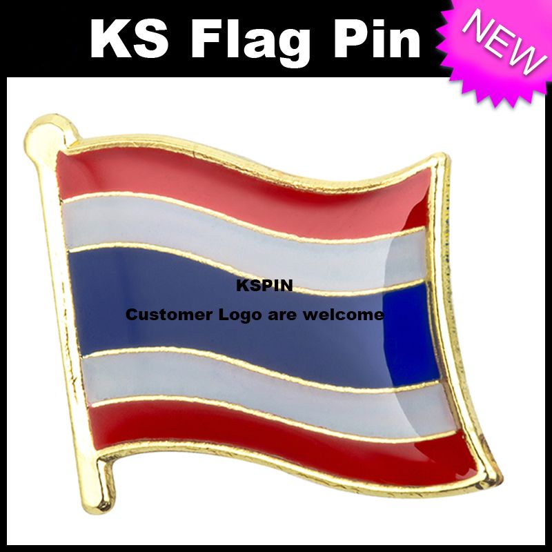 2020 Thailand Flag Badge Flag Pin A KS 0172 From Shenzhenkingshine, $4. ...