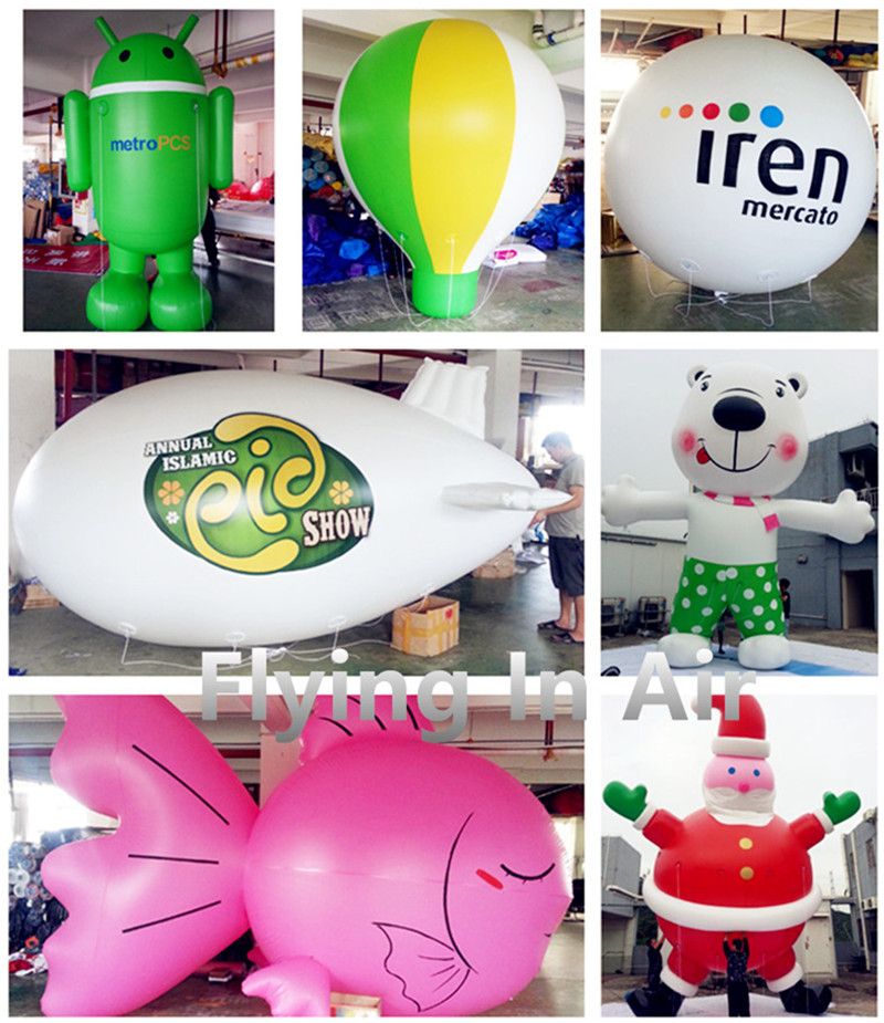 Parade Performance PVC Inflatable Blimp Personalized Helium Balloon ...