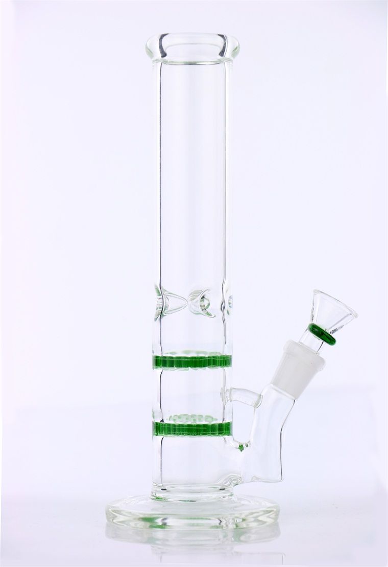 2020 Manufacturer Double Honeycomb Glass Bong Disk Percolator Glass ...