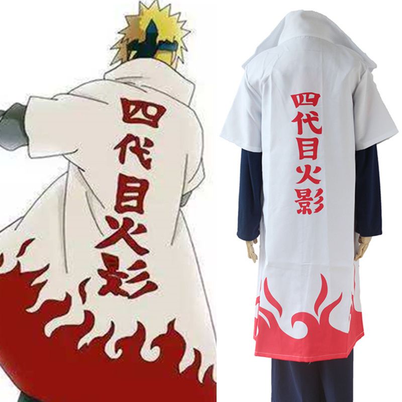 Kids Anime 4th Hokage Namikaze Minato Cosplay Costume Kids
