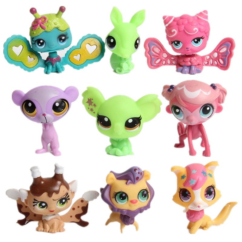 Mini Lps Toys Figures LPS Animals Action Figure Toys Doll 4 6cm LPS ...