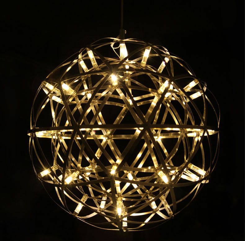 LED Modern Fireworks Pendant Lamps Ball Stars Hanging Pendant Lights ...
