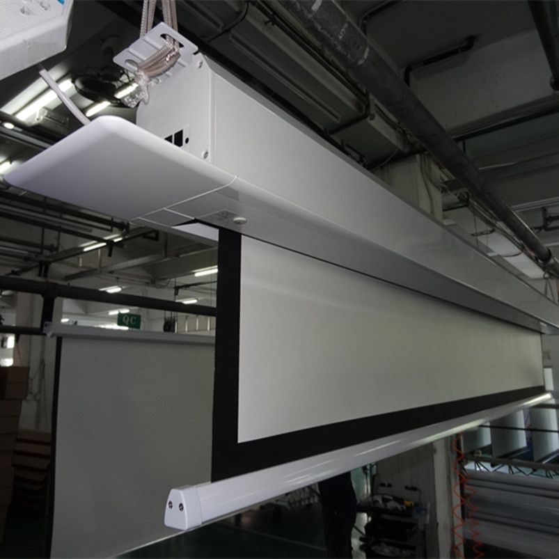 Ceiling Recessed Electric Projector Screen | Shelly Lighting