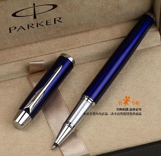 Parker Blue Silver Roller Ball Pen Signature Ballpoint Pen Multi Color ...