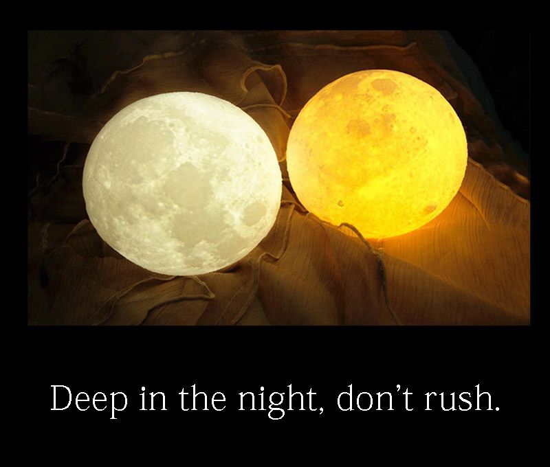 Discount 3D LED Night Magical Moon LED Light Moonlight Desk Lamp USB ...
