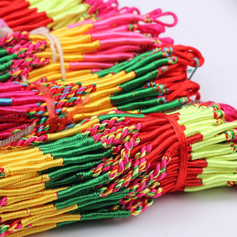 Cheap Luxury Women Colorful Infinity String Wrap Bracelet Handmade ...