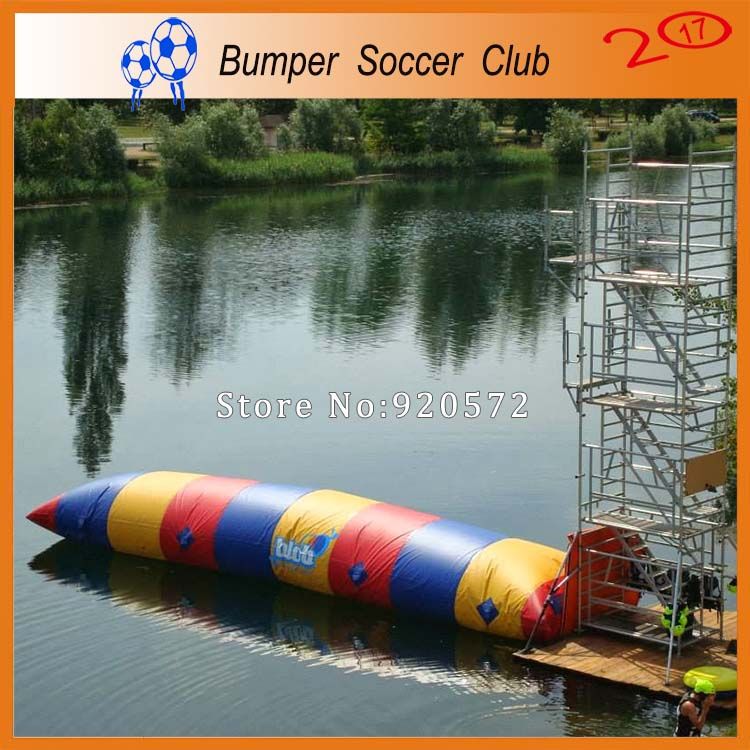 2020 5 M Length Air Bouncer Inflatable Trampoline, Inflatable Water ...
