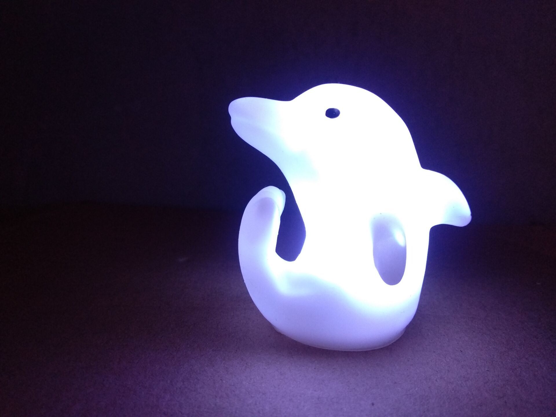 Wholesale Seven Color Changeable Led Cartoon Dolphin Night Lights Lamp ...