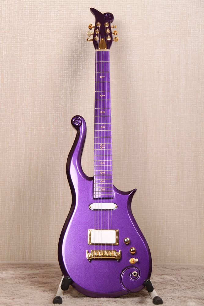 Custom Prince Cloud Metallic Purple Electric Guitar Alder Body, Maple ...
