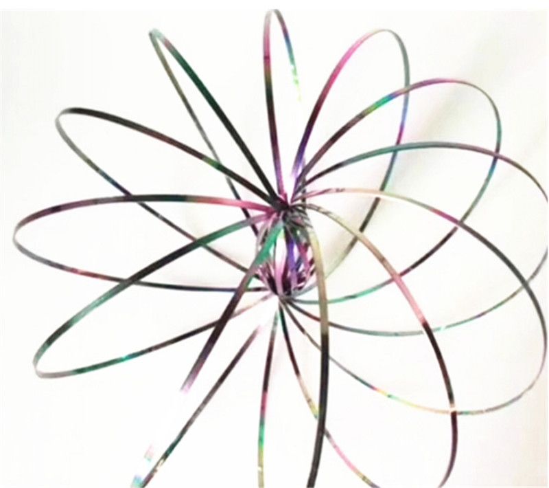 2021 Toroflux Amazing Flow Toy Torofluxus Flow Rings Metal Toys Kinetic ...
