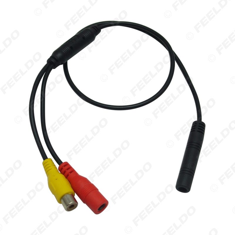 ATD CCA-18115 Female 4-Pin To RCA AV CVBS Adapter Wire Rear, 41% OFF