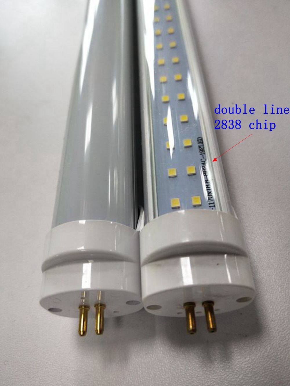 New DesignT8 Double Line 28w G5 Base LED Tube Light Super Brightness ...