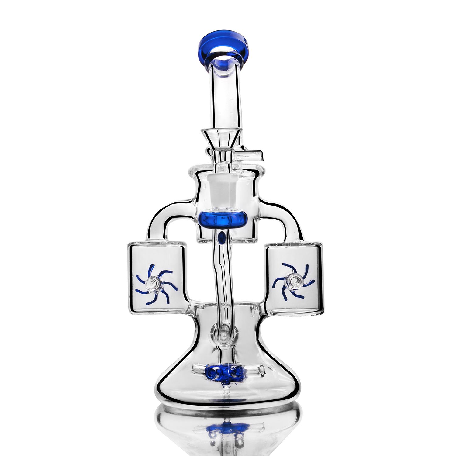Wholesale Glass Bongs Water Pipes For Smoking Bong Pipe Windmill Inside ...