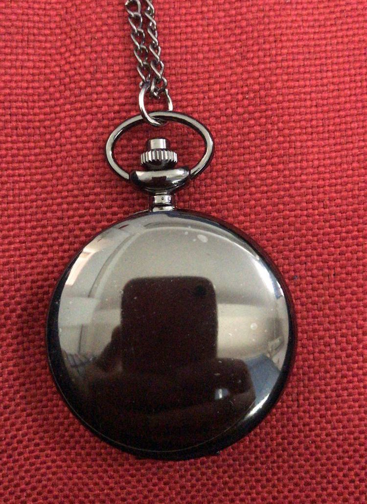 Bronze Polished Double Faced Double Sided Pocket Watch With Chain ...