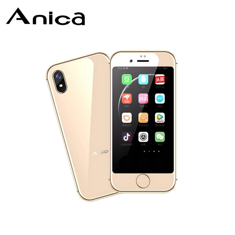 Original Anica I8 Mini GSM WCDMA Android Smart Mobile Phones 2.4 HD ...