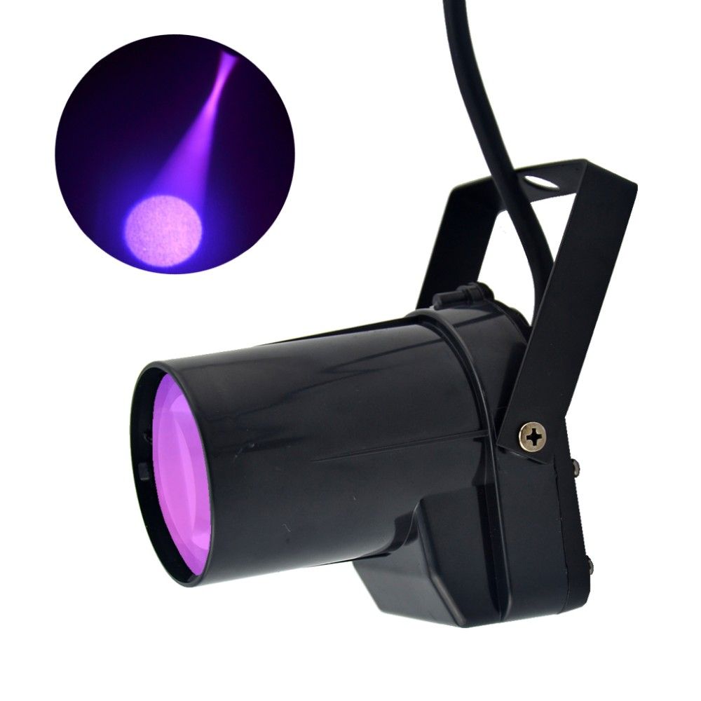 5W Mini LED Pinspot Spotlight Effect Stage Light RGBWYP Beam Lighting ...