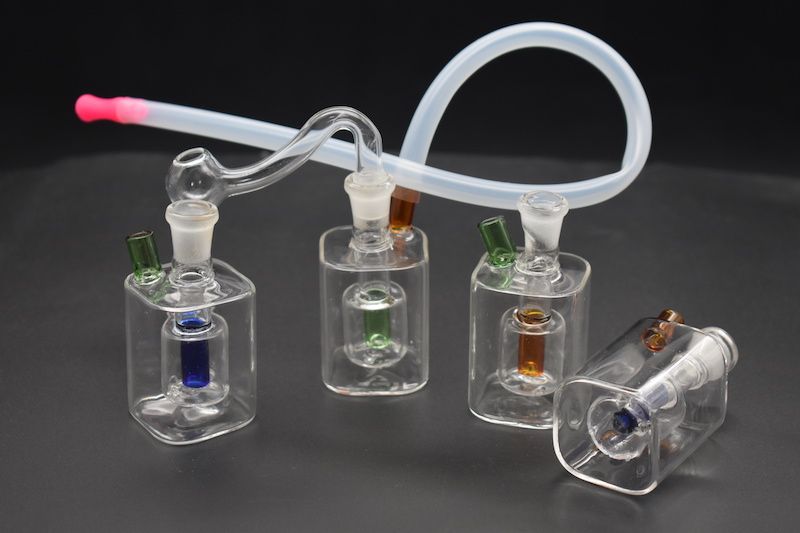 2021 2 style Big Thick Water Oil Rig Bongs Glass Oil Dab Rig Bongs ...