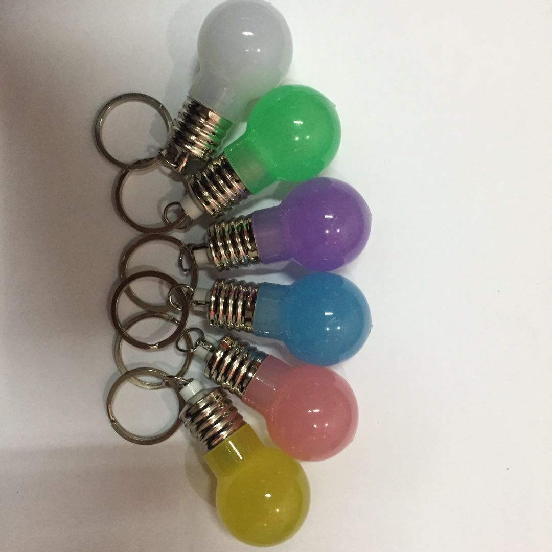 Creative LED Key Button Light Flashlight Mini Colorful Bulb Lamp Can ...