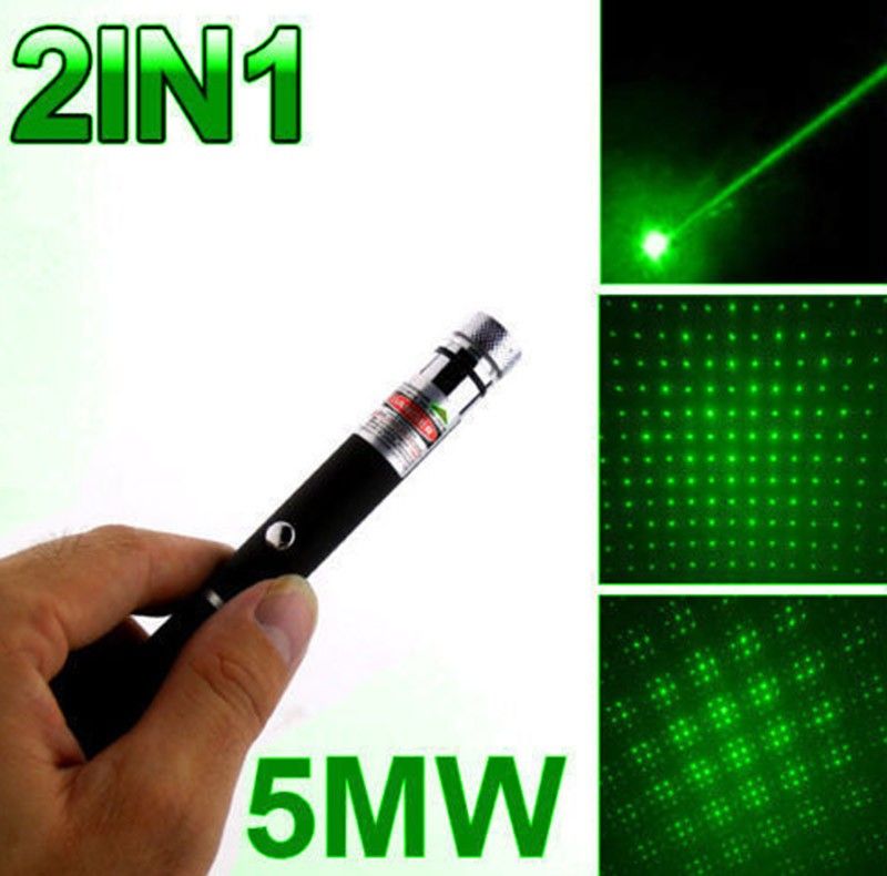 Porte Laser Vert 5MW 532NM Noir Strong Visible Poignez Pointeur ...