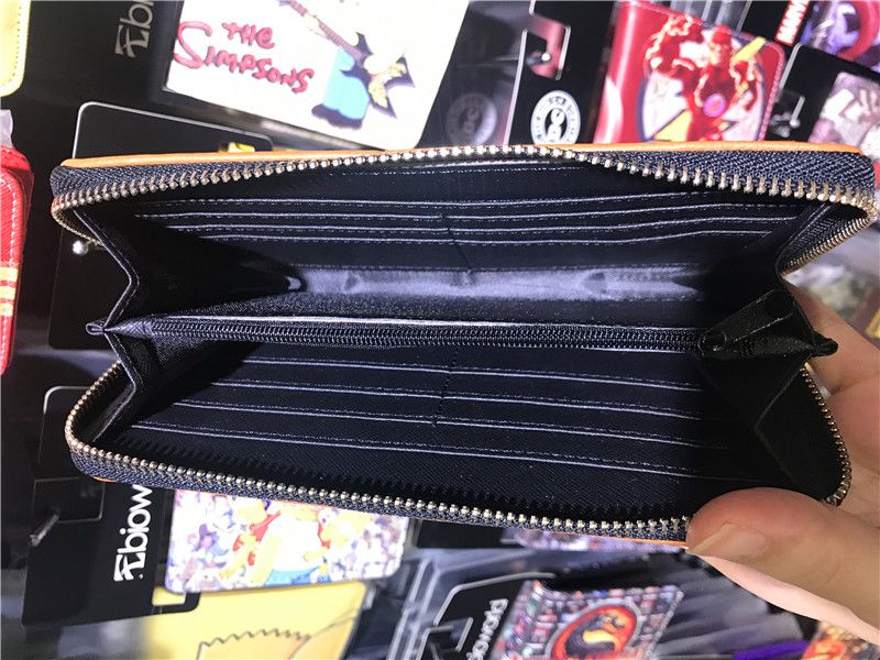 Pulp Fiction Real Leather Embroidered Brown Bad Mother F Ker Wallet