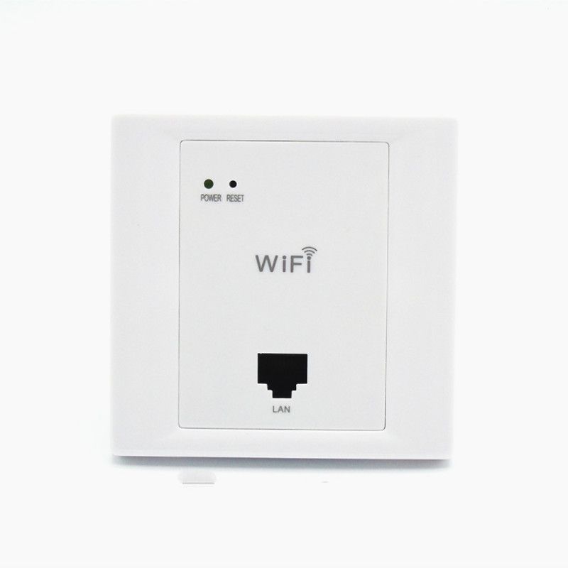 White Wireless WiFi In Wall AP High Quality Hotel Rooms Wi Fi Cover ...
