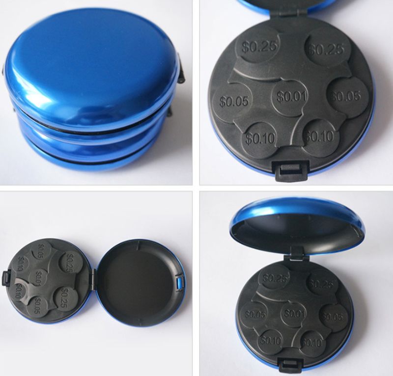 2021 US Dollar Coin Box Dispenser Dollar Coins Purse Aluminum Alloy ...