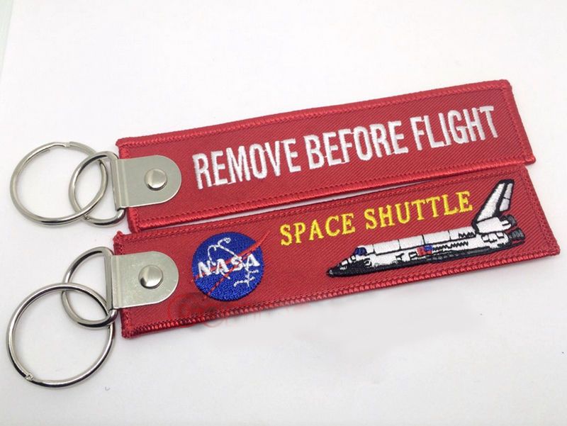 space shuttle keyring