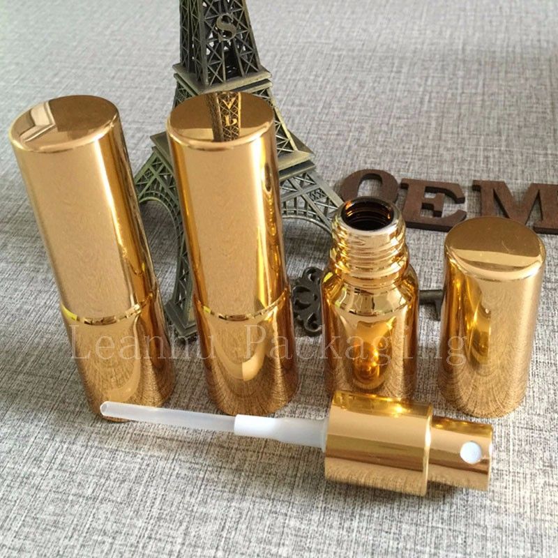Gold Empty Makeup Setting Spray Perfume Glass Bottle, Parfum Women ...
