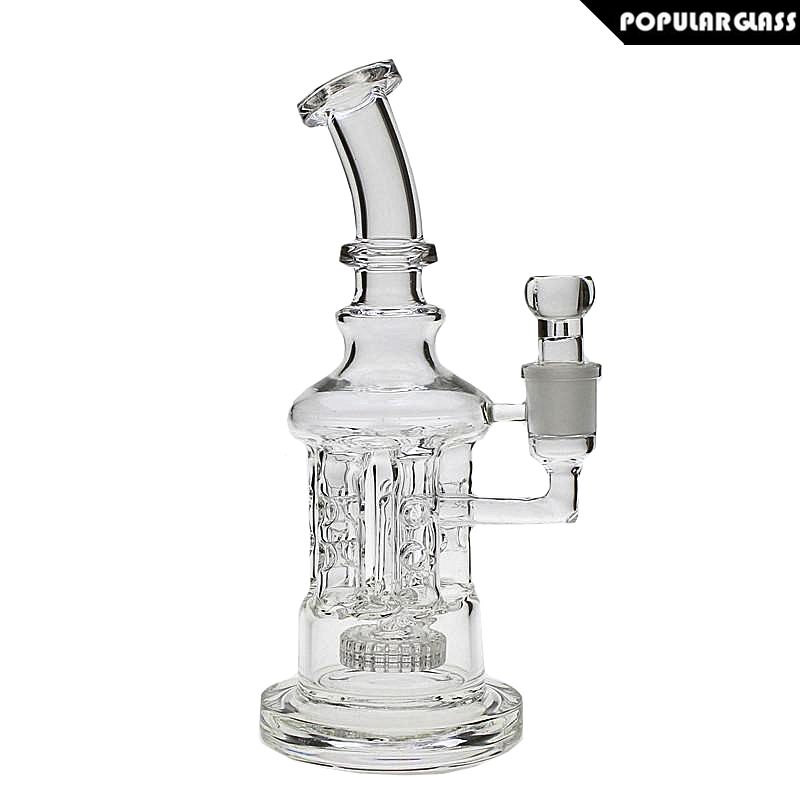 Saml Glass Leisure Swiss Tree Bong 5 Pillars With 3 Holes Percolator ...