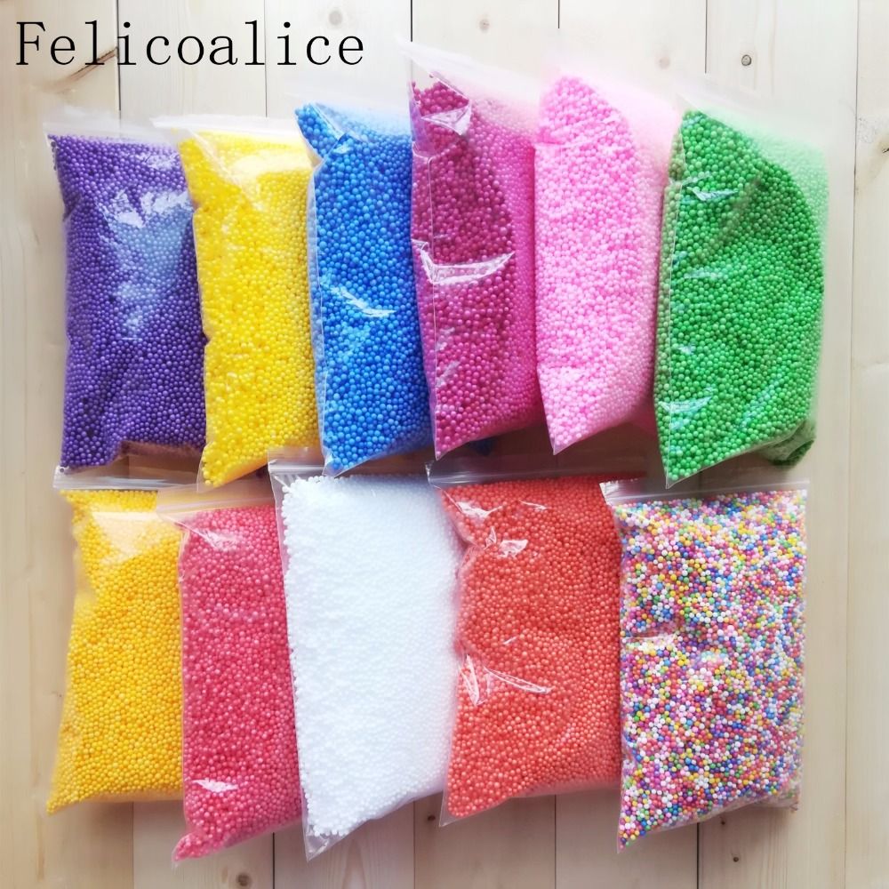 40g 2 3.5mm Polystyrene Styrofoam Filler Foam Mini Seed Beads Balls ...