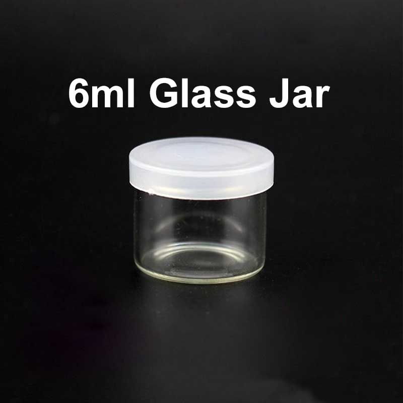 GlassWorx 6ml Concentrate Jar: Non Stick, Thick Glass Oil Container For ...
