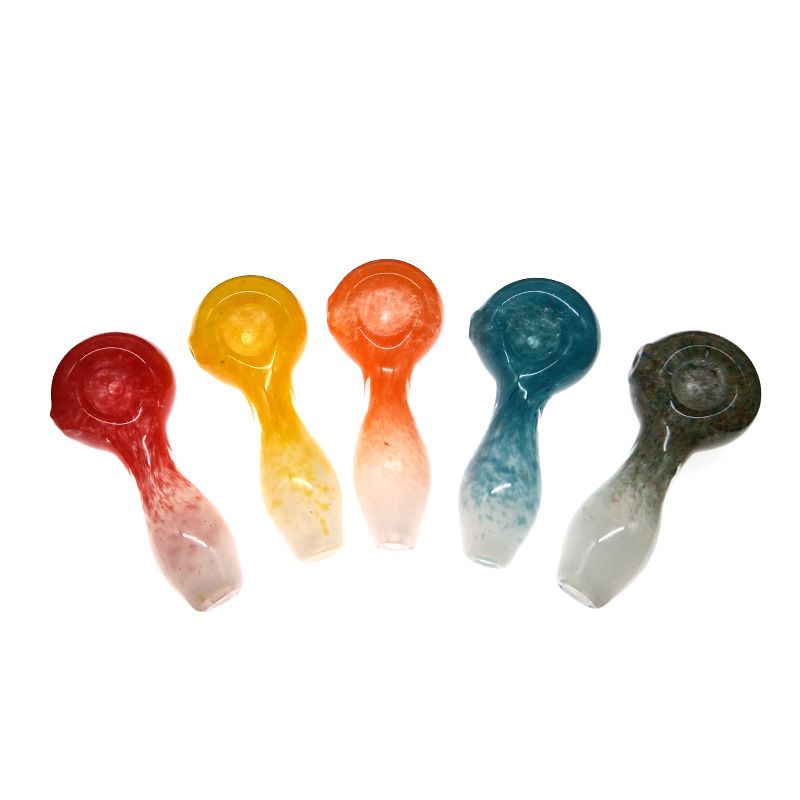 2020 Pyrex Colorful Fume Glass Hand Pipe 62g Smoking Pipe Heady Tobacco ...