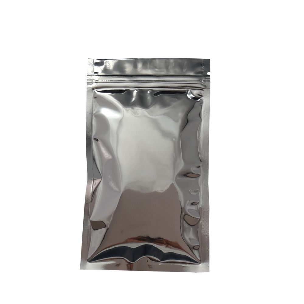 2021 10*17.5cm Clear Front Silver Aluminum Foil Mylar Packing Bags ...