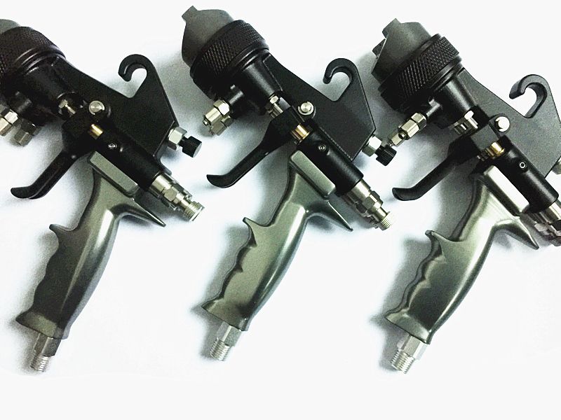 Double Nozzle Spray Gun Nano Spraying Tool High Quality Paint Tool PE ...
