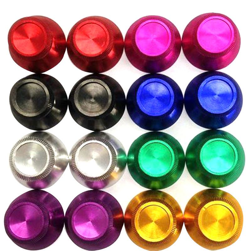 2021 Aluminum Alloy Metal Joystick Cap Thumbstick Cover Joystick Caps ...