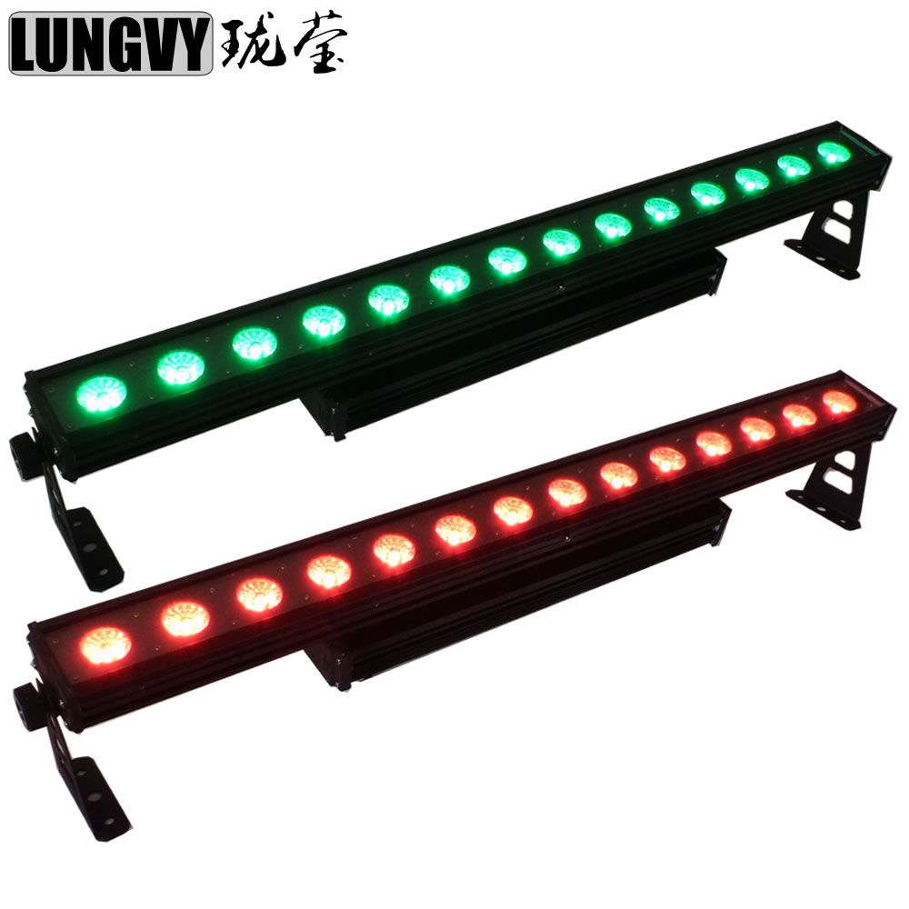 2021 Outdoor 14x30w RGB DMX Double Layer Led Bar Led Wall Washer ...