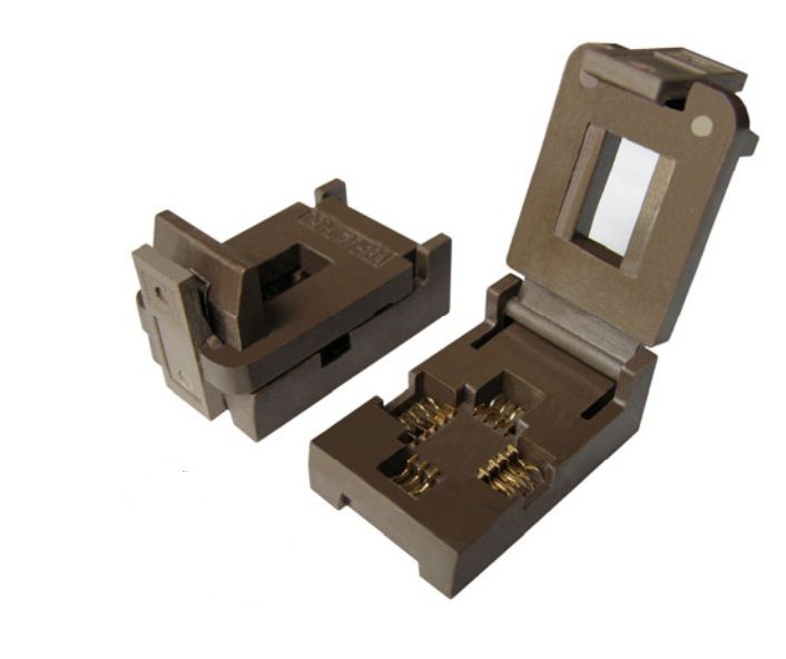 2020 LCC16P Burn In Socket 1.27mm Pitch 6.35x6.35mm IC Test Socket From ...