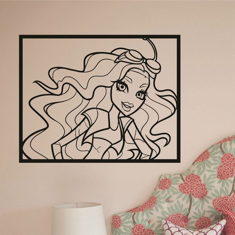 Monster High Wall Stencils