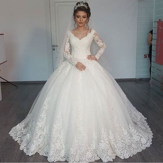 Modest Princess Wedding Dresses