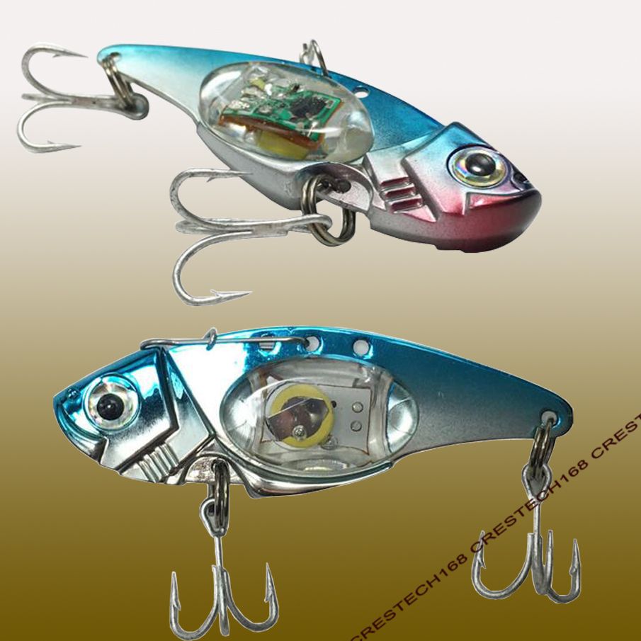 Best Quality Fishing Lure Metal VIB Electric Lures Fishing LED Baits ...